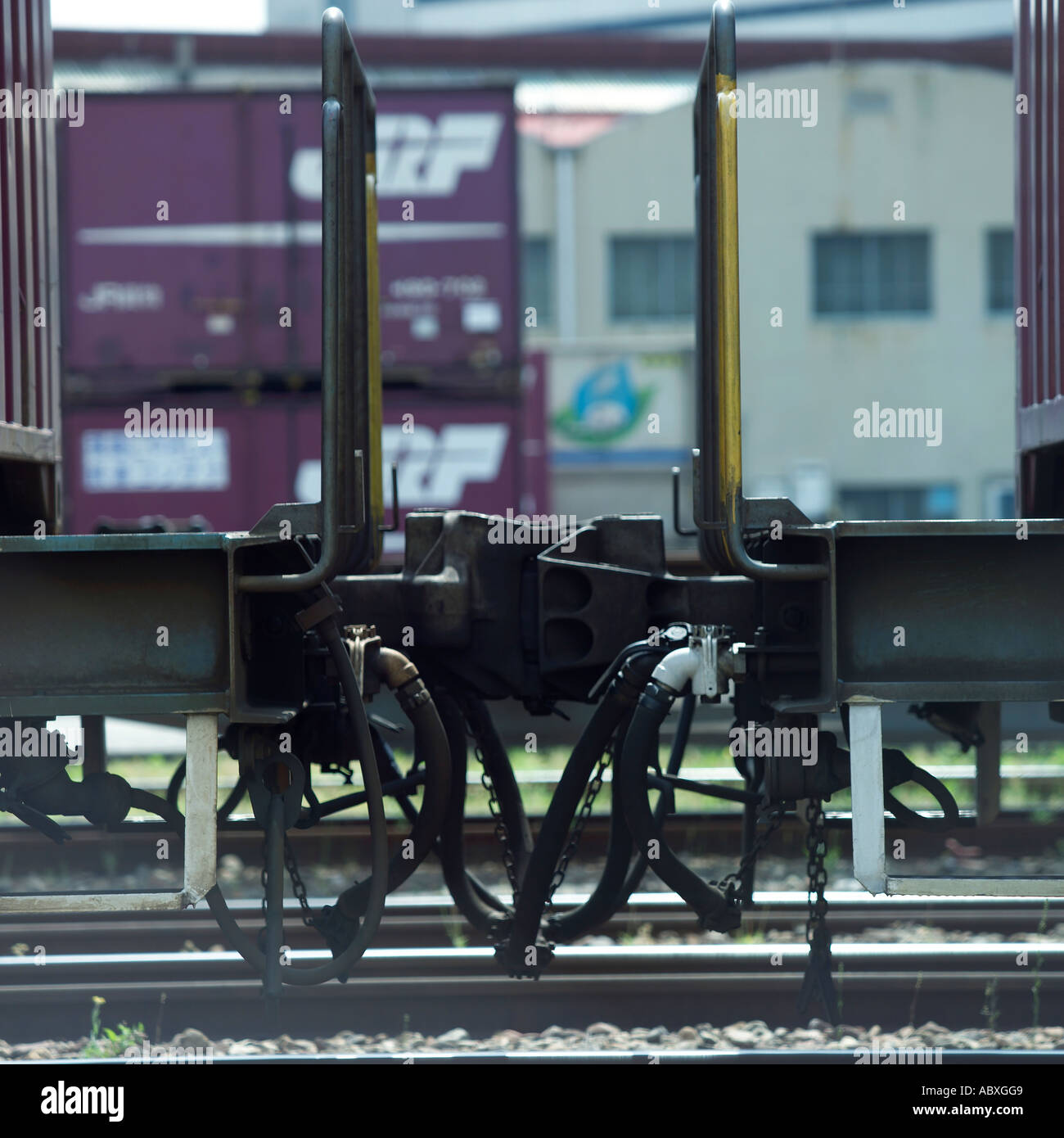 Freight train close up Stock Photo - Alamy