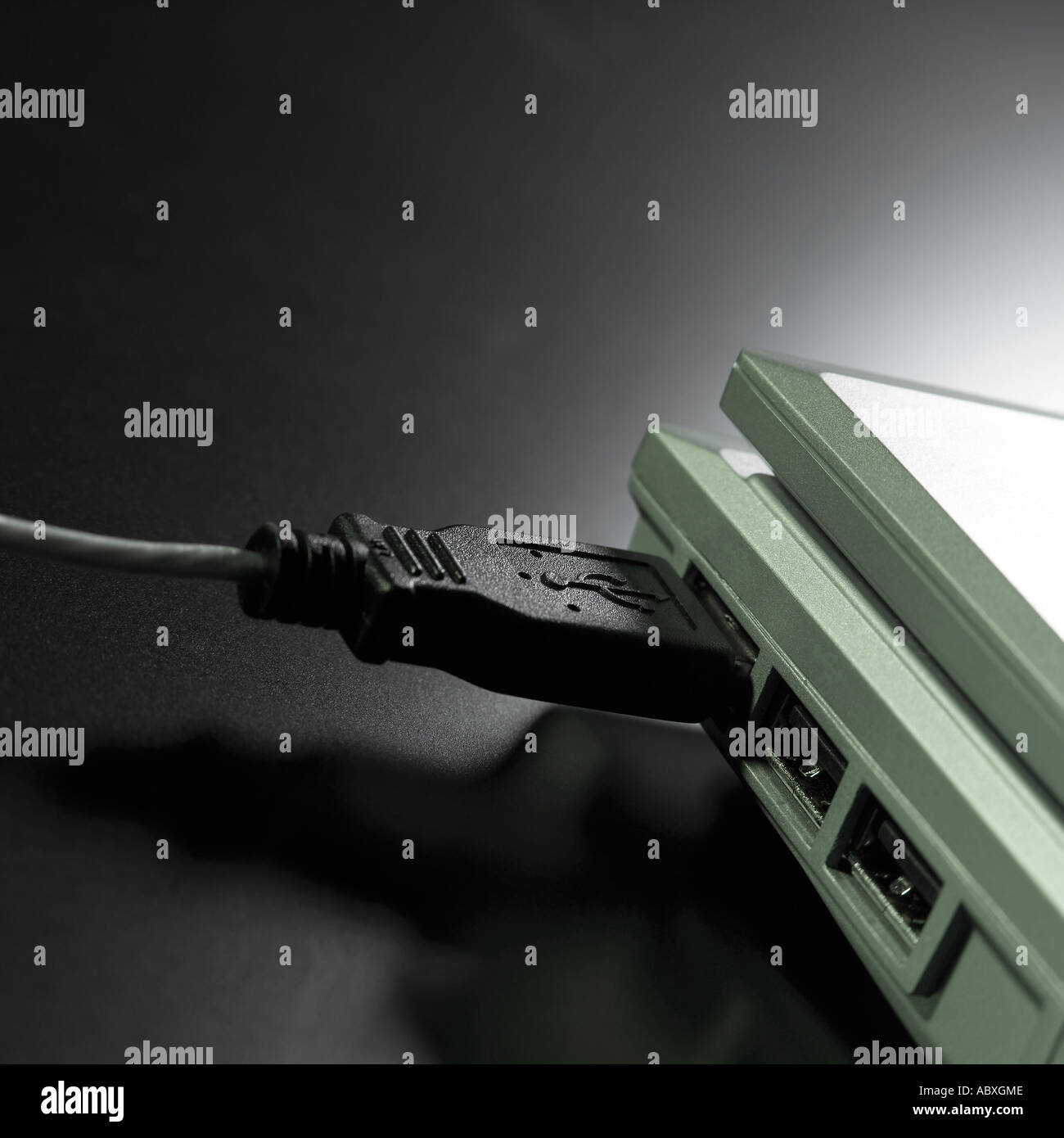 USB computer cable Stock Photo - Alamy