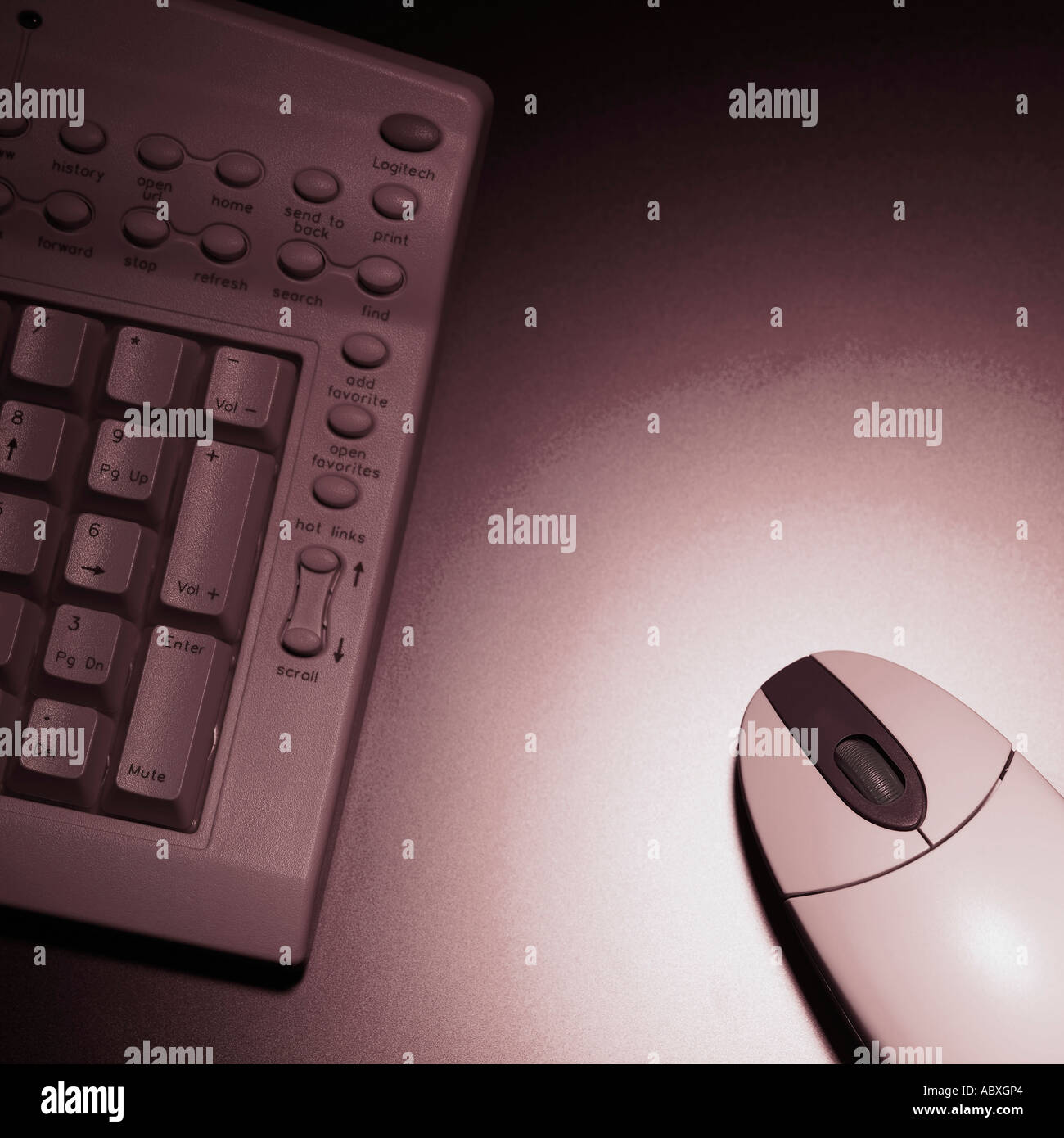 Computer Mouse and keyboard Stock Photo - Alamy