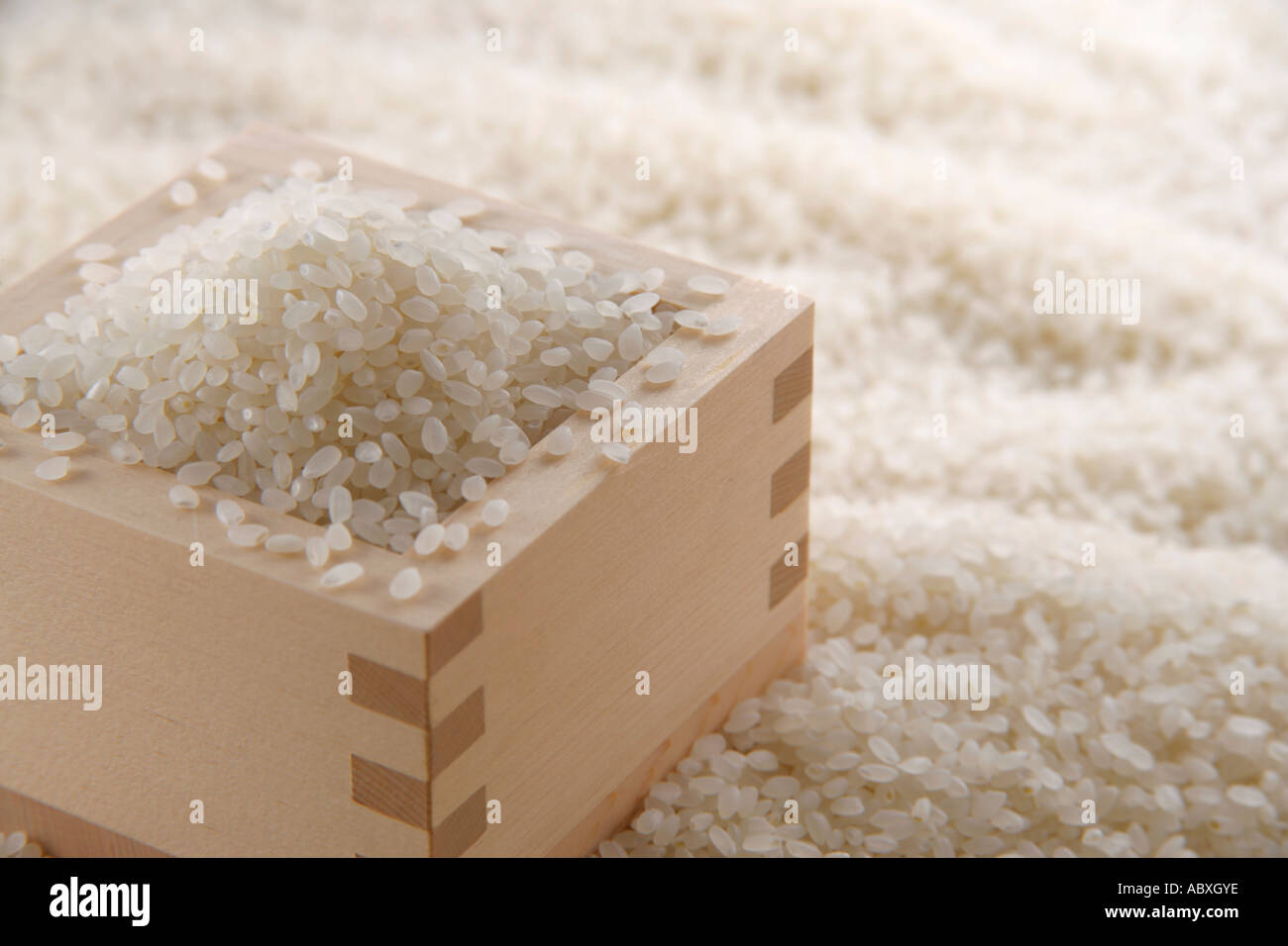 Uncooked rice close up Stock Photo - Alamy