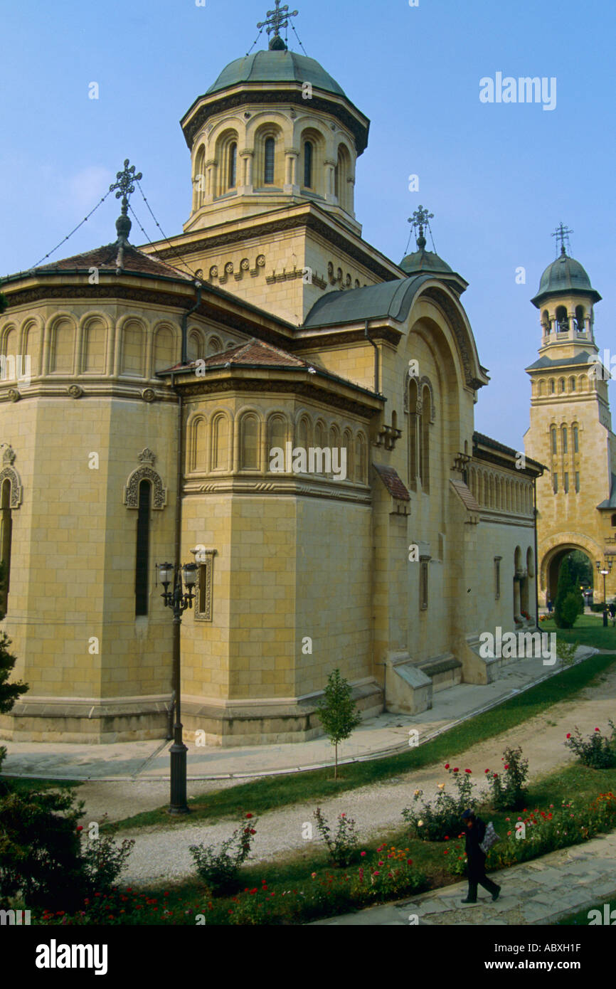 Romania Alba Julia cathedral Stock Photo - Alamy