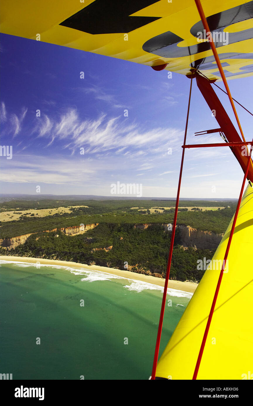 Tiger Moth Biplane near Torquay Victoria Australia Stock Photo - Alamy
