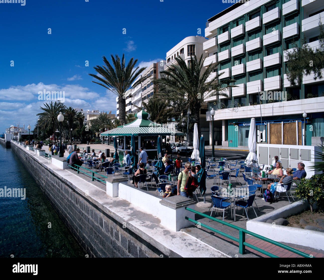 Spanien Spain Lanzarote Arrecife Promenade Stock Photo: 7418633 - Alamy