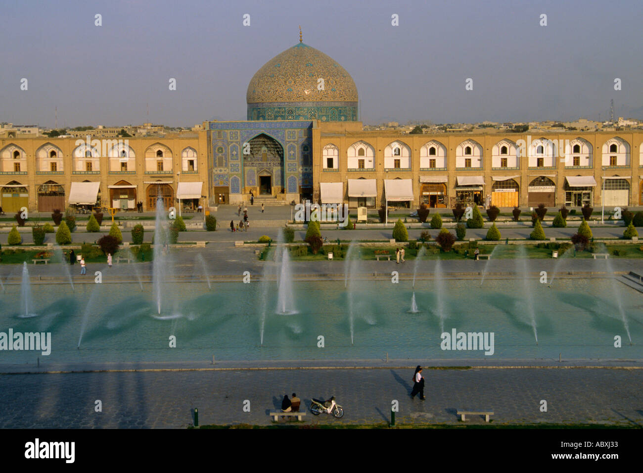 Iran Esfahan Emam Khomeini Square Stock Photo - Alamy
