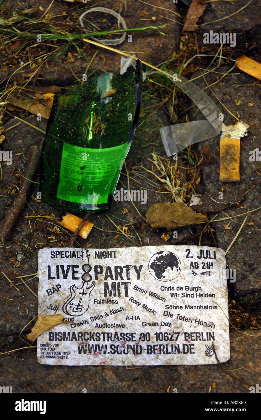 live8 poster flyer Stock Photo - Alamy
