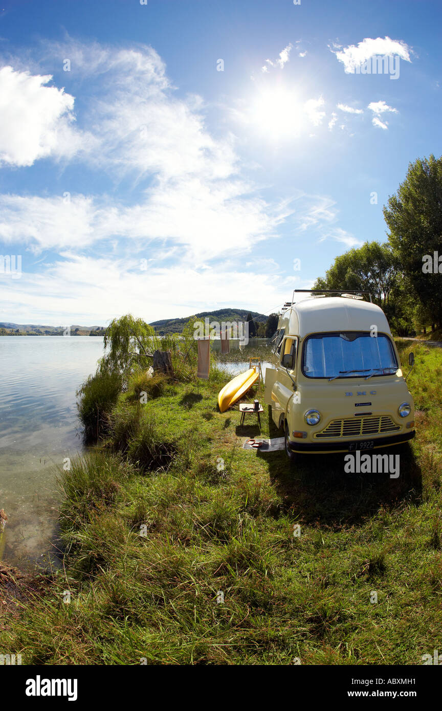 Lake Tutira Hawkes Bay New Zealand Stock Photo - Alamy