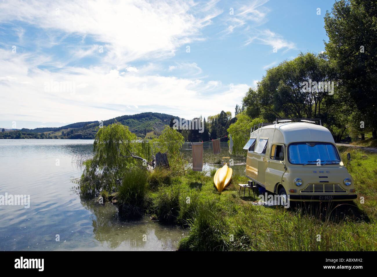 Lake Tutira Hawkes Bay New Zealand Stock Photo - Alamy