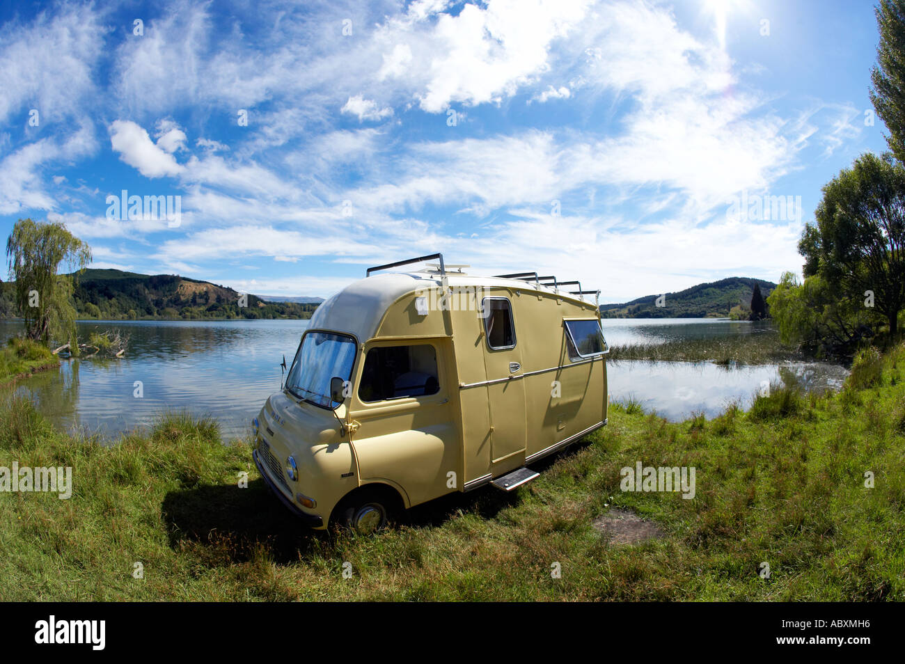 Lake Tutira Hawkes Bay New Zealand Stock Photo - Alamy
