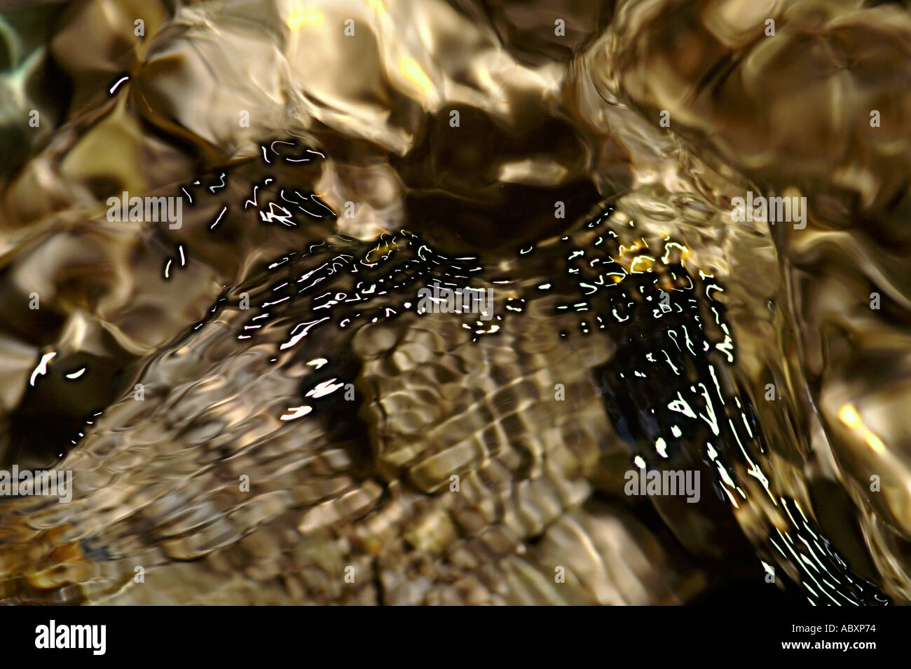 Colourful Water Stream Stock Photo - Alamy