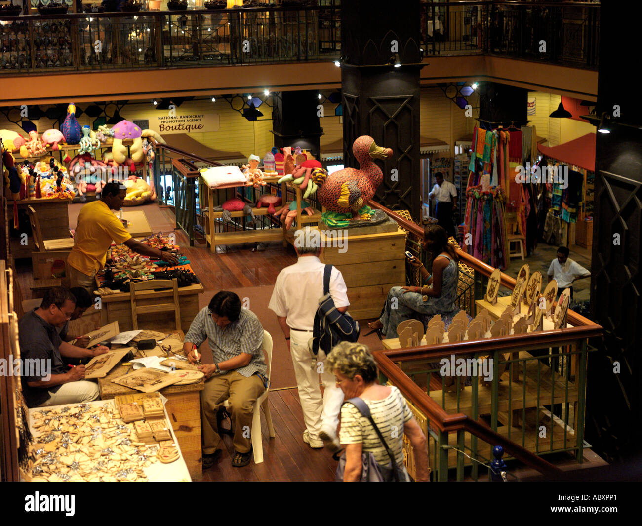 Port Louis Mauritius Inside Shopping Mall Handicraft Exhibition and ...