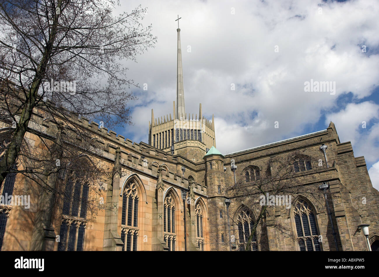 The lantern Tower of Blackburn Anglican Cathedral Stock Photo - Alamy