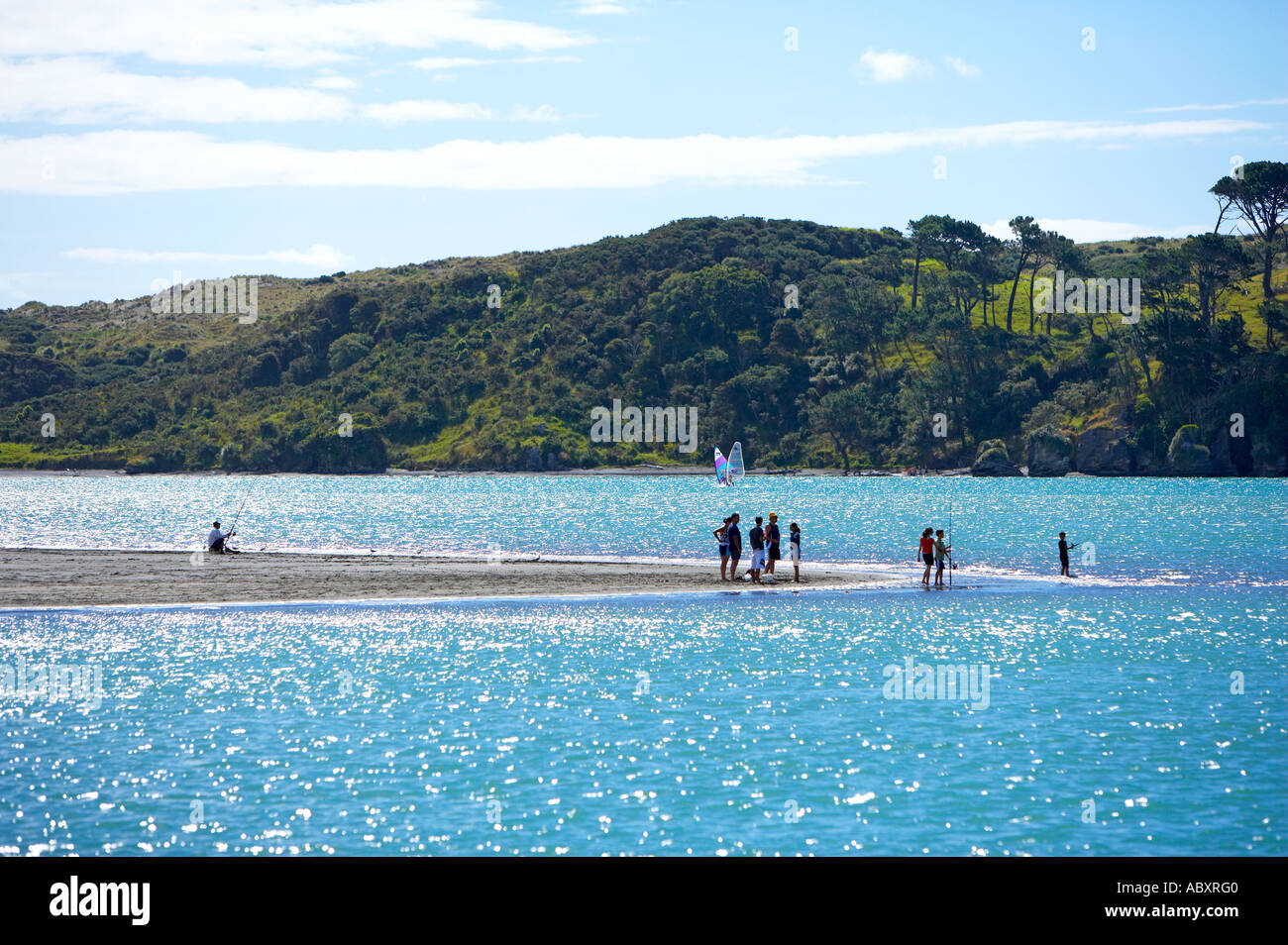 Raglan West Coast of North Island New Zealand Stock Photo - Alamy