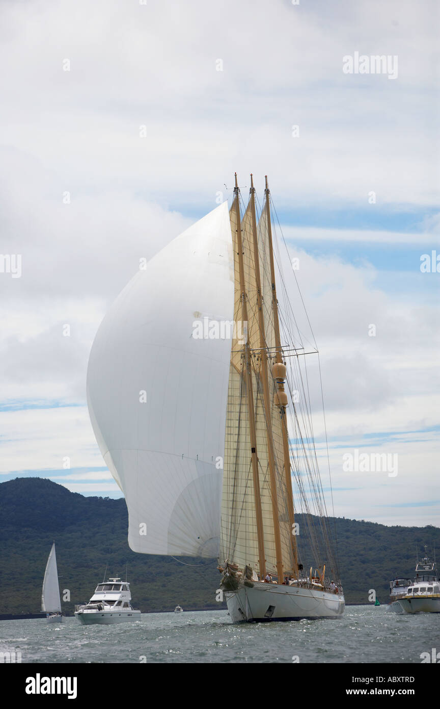 Sailing - Auckland Harbour. New Zealand Stock Photo - Alamy