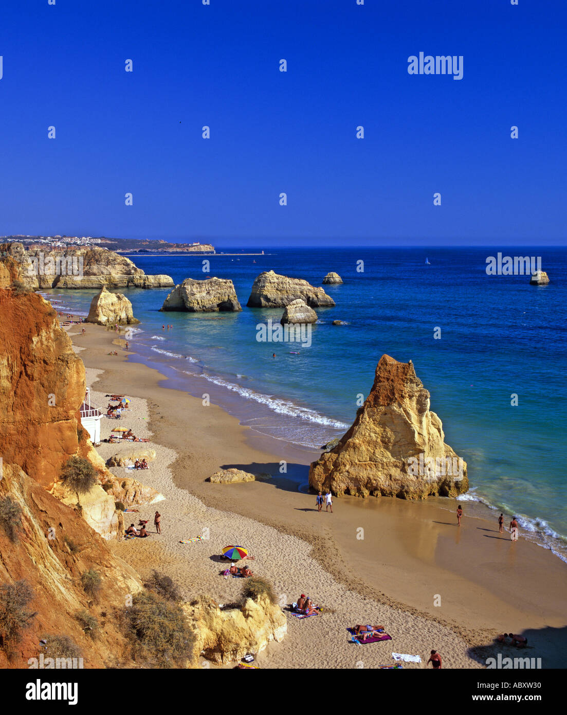 Praia da Rocha Algarve Portugal Stock Photo - Alamy