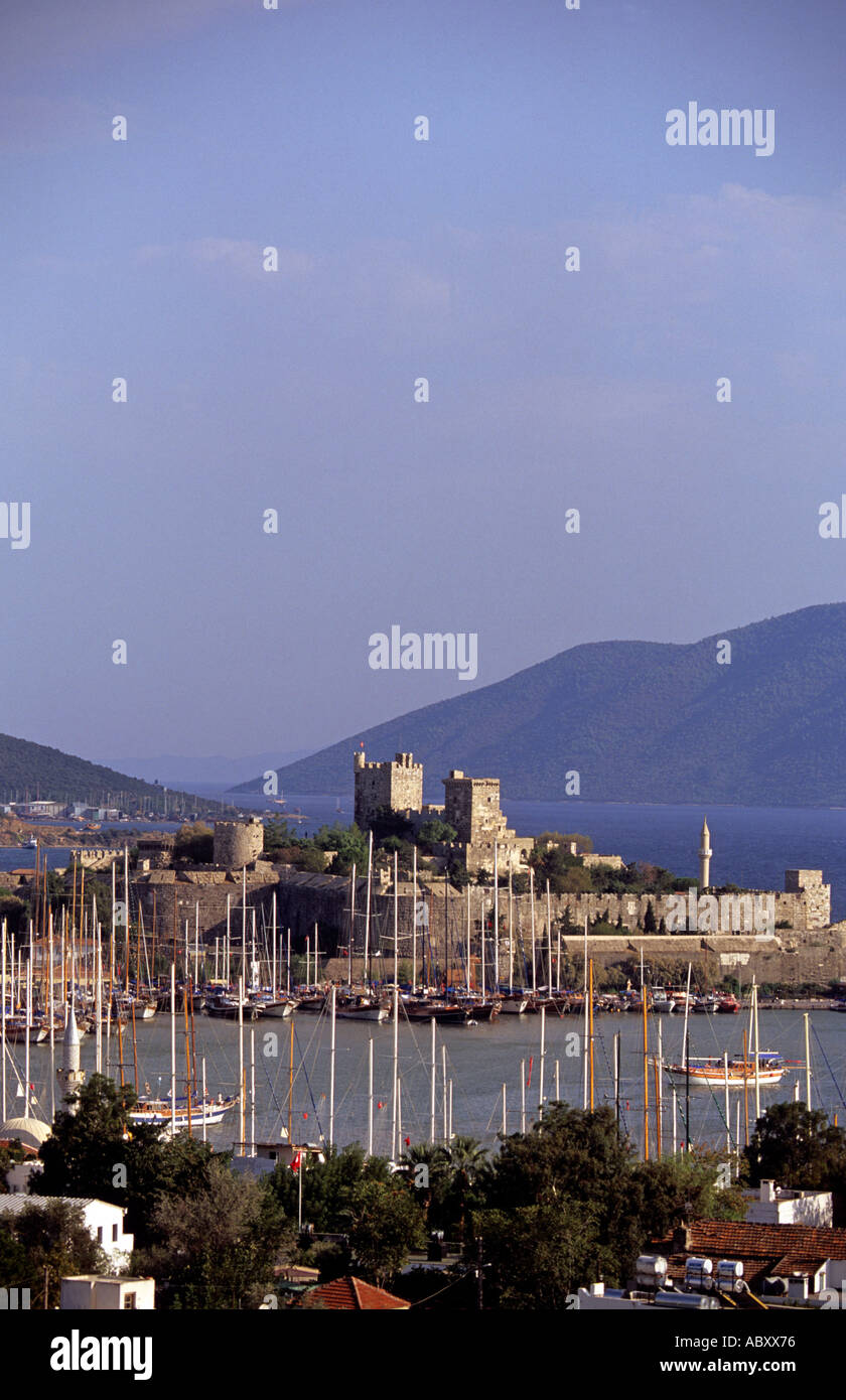 turkey aegean coast bodrum peninsula bodrum Stock Photo - Alamy