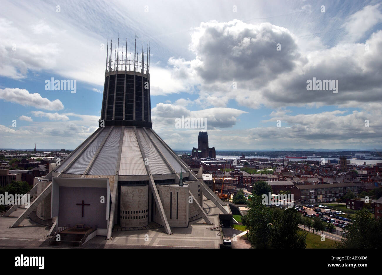 PHOTOGRAPH BY HOWARD BARLOW copyright LIVERPOOL S TWO CATHEDRALS ...