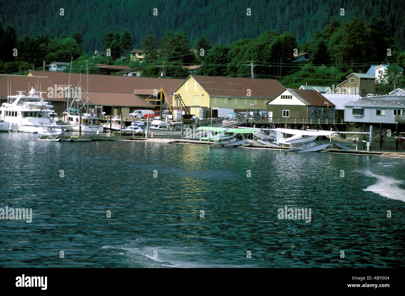 Alaska sitka boats harbor hi-res stock photography and images - Alamy