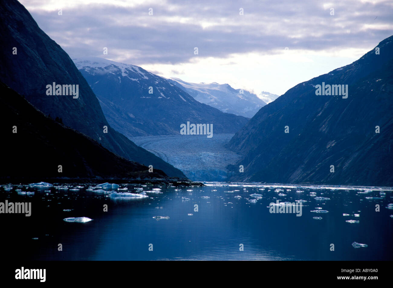South Sawyer Glacier in the scenic Southeast Alaska AK Stock Photo - Alamy