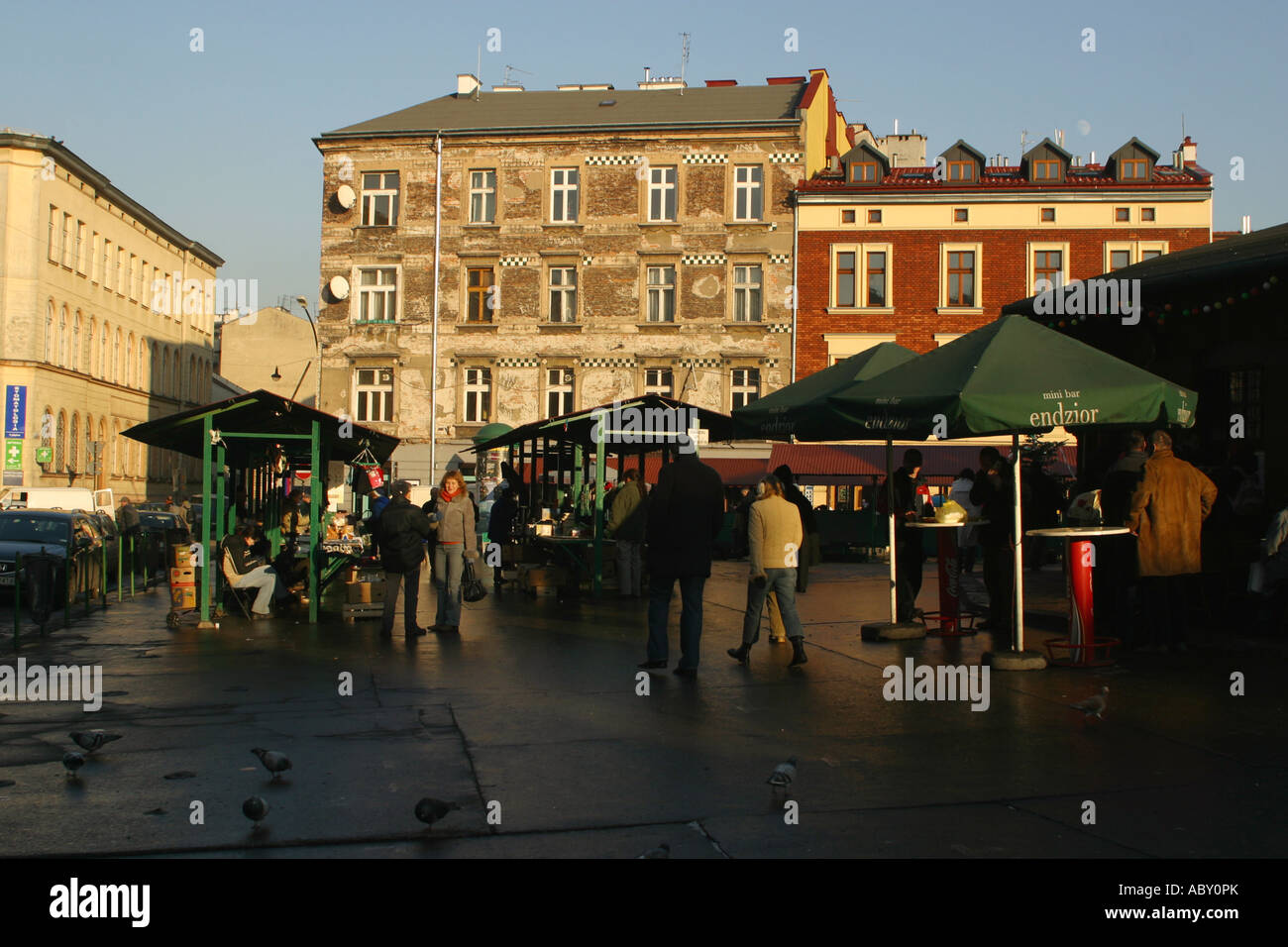 Plac Nowy Kazimierz Krakow In the right the famous Mini Bar Endzior ...
