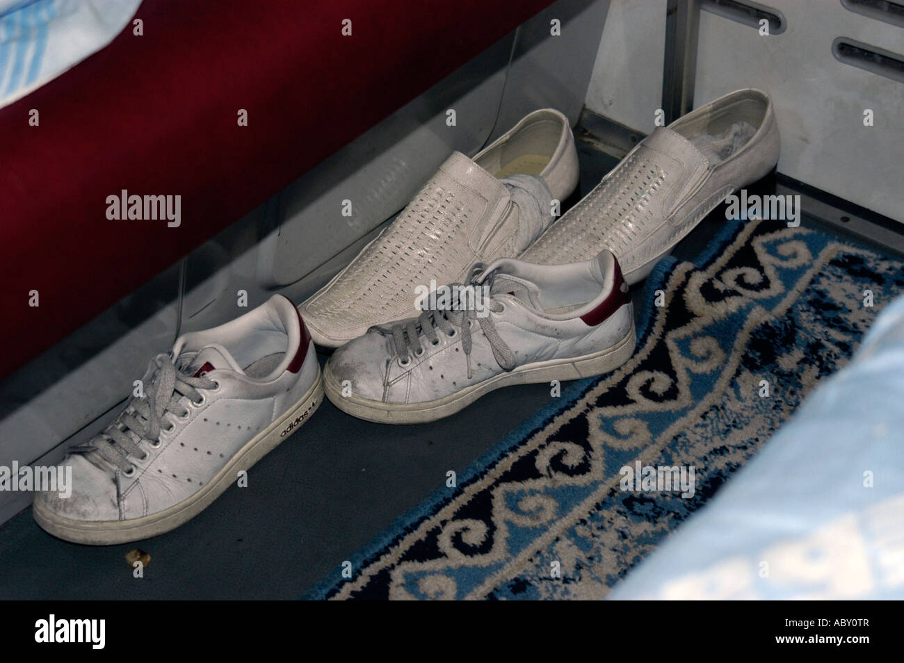Shoes on train hi-res stock photography and images - Alamy