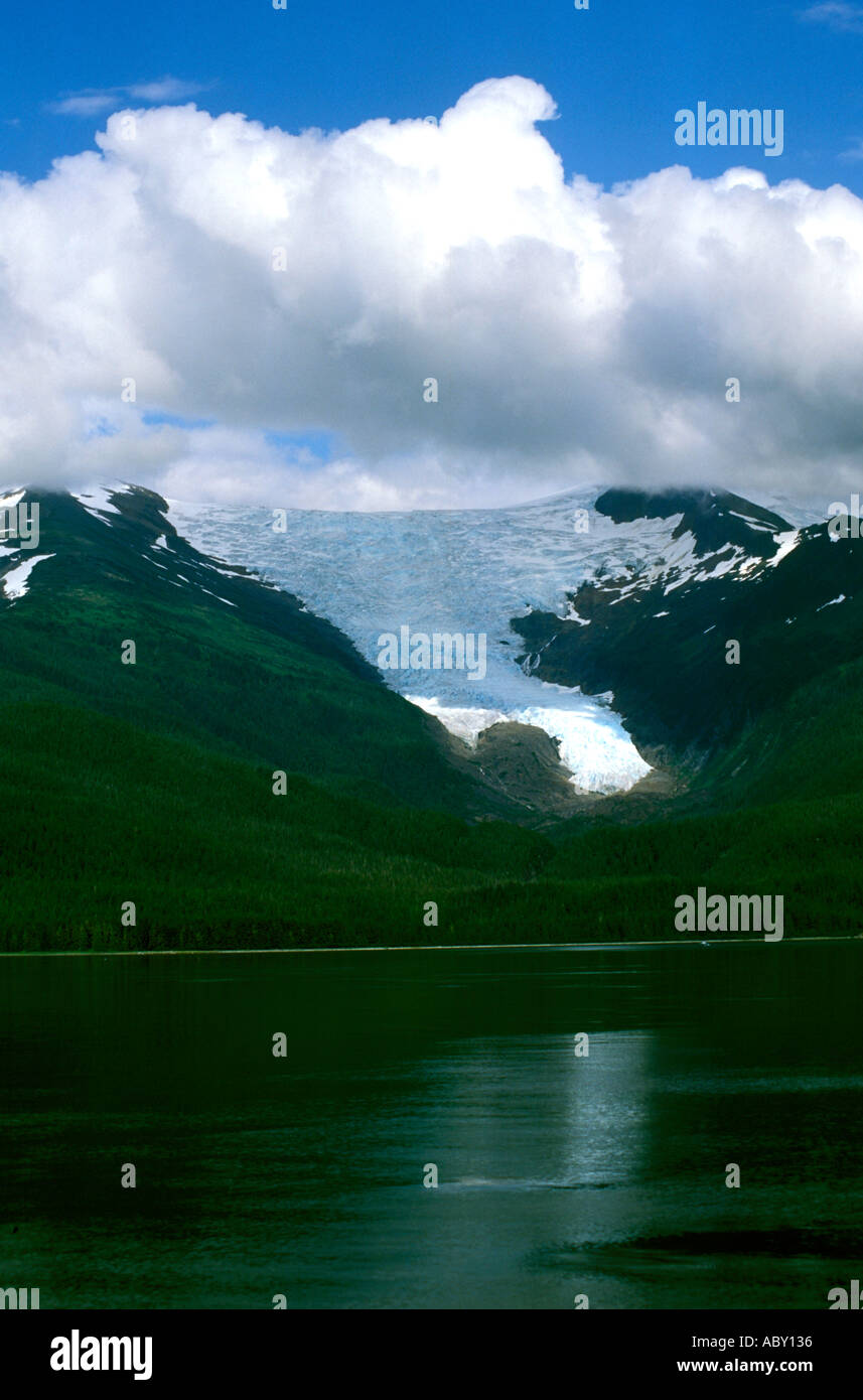 Sum Dum Valley Glacier Holcum Bay Alaska AK Stock Photo - Alamy