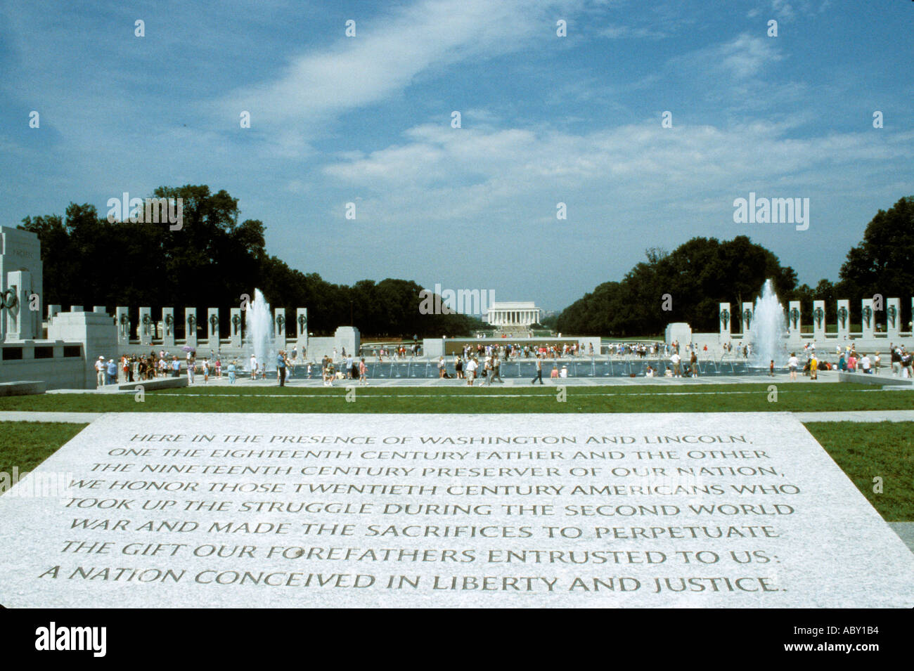 World War II Memorial, Washington, DC Stock Photo - Alamy