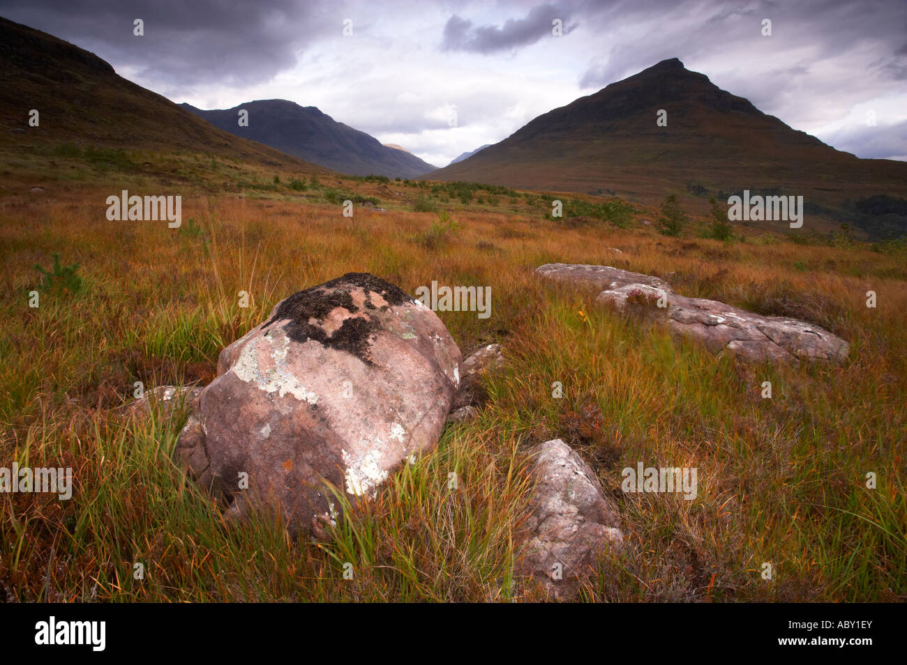 A scene from the Torridon area of the highlands Stock Photo - Alamy