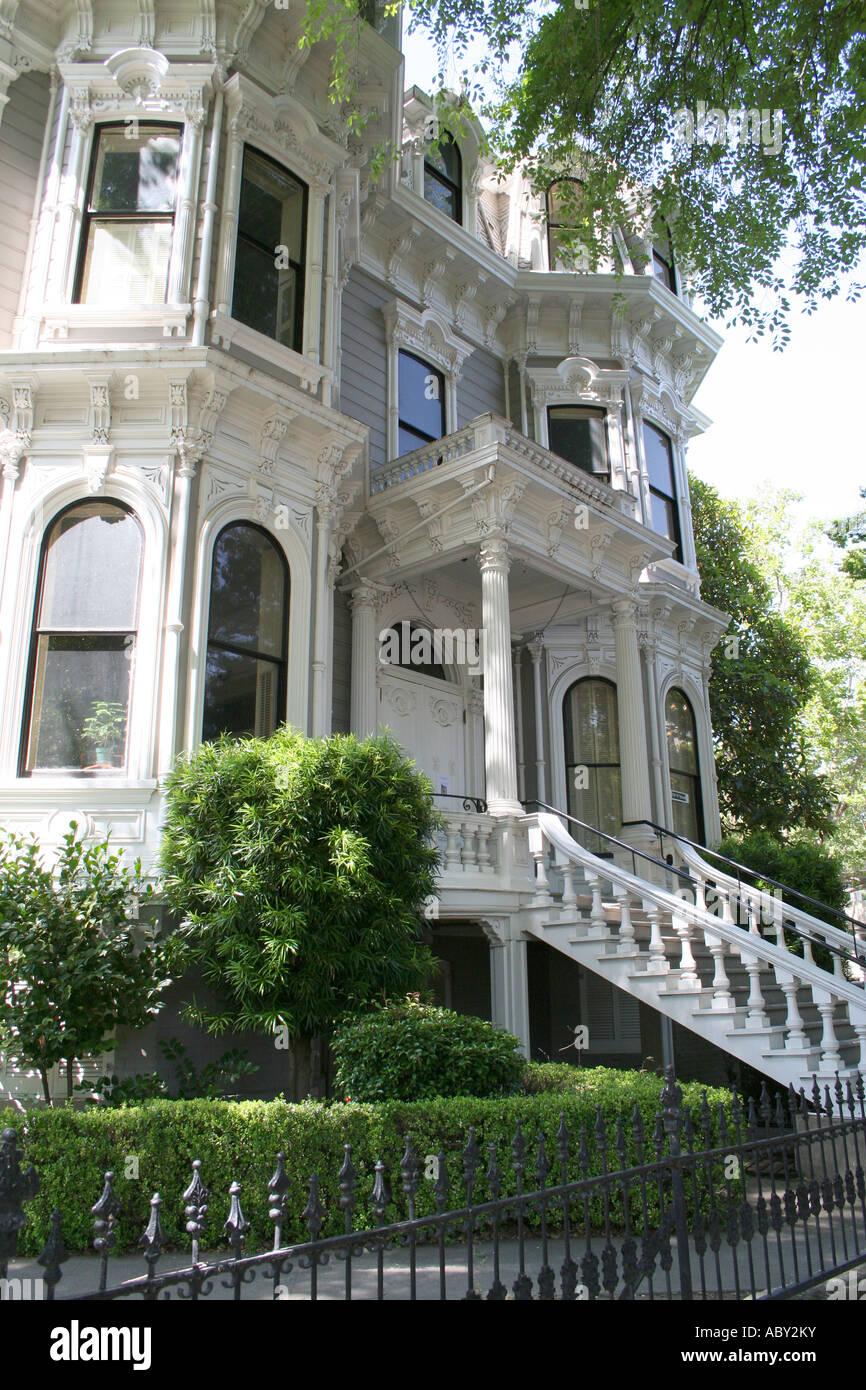 Heilbron House, Sacramento California, USA Stock Photo - Alamy