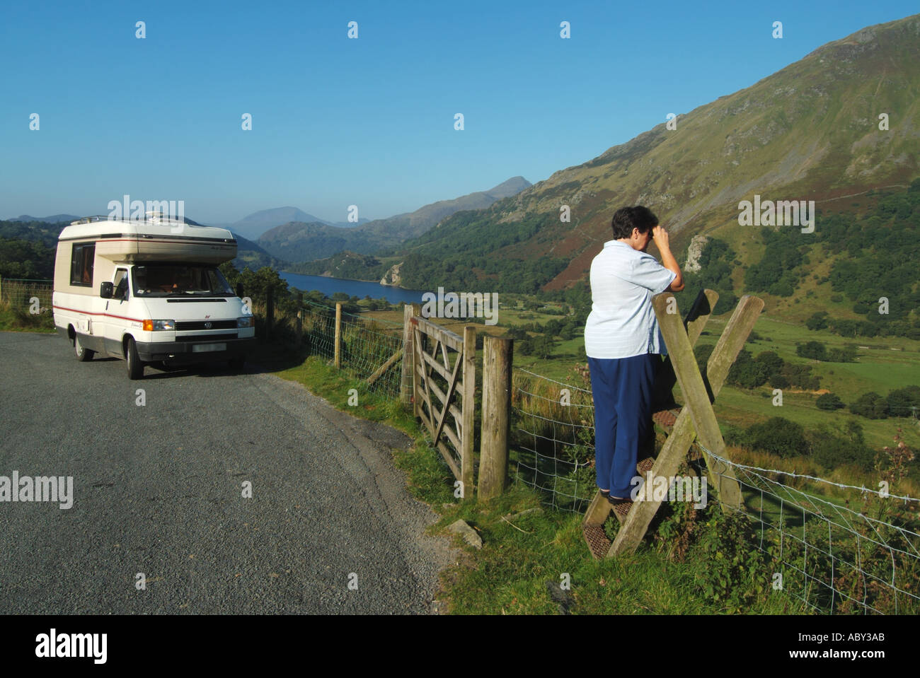 Snowdonia caravan hi-res stock photography and images - Alamy