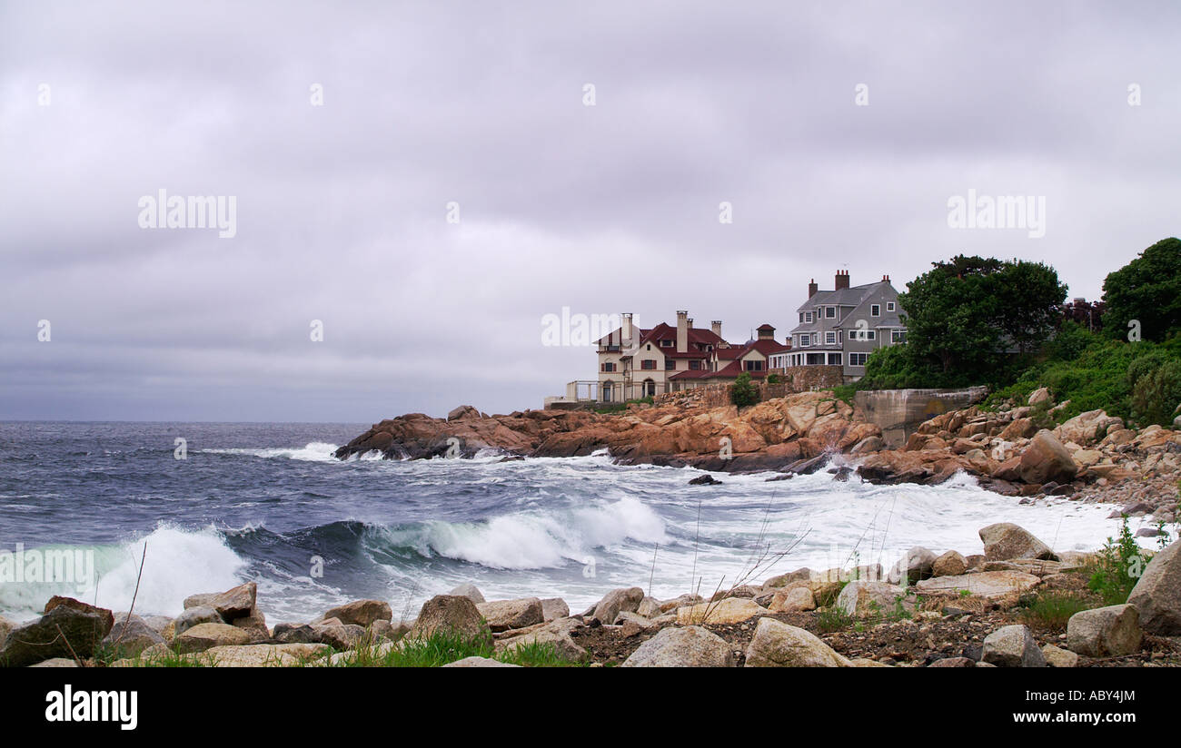 Coast at Magnolia, Massachusetts Stock Photo - Alamy