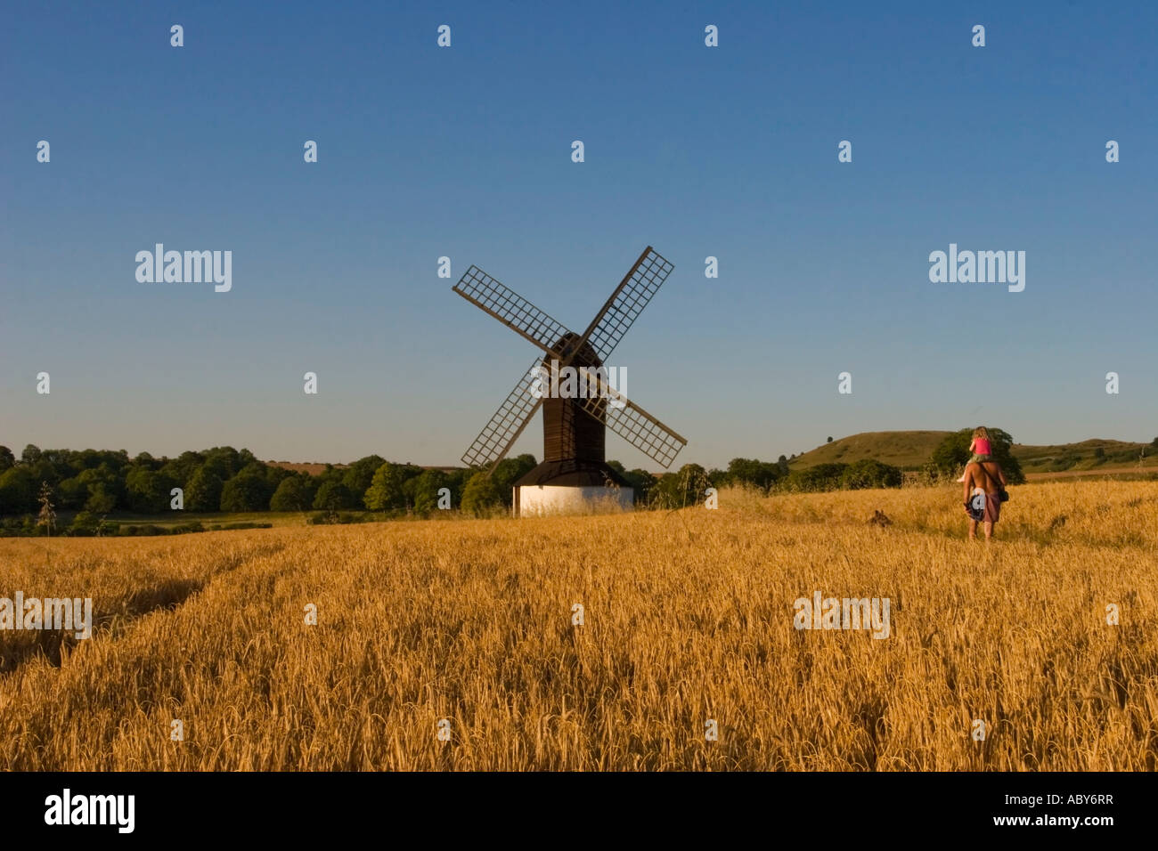 Pitstone Windmill - Buckinghamshire Stock Photo - Alamy
