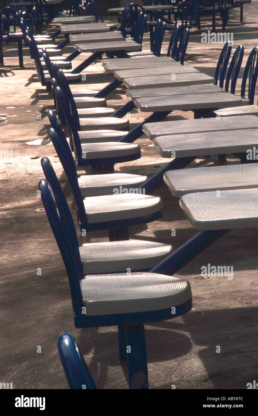 Empty chairs tables business hi-res stock photography and images - Alamy
