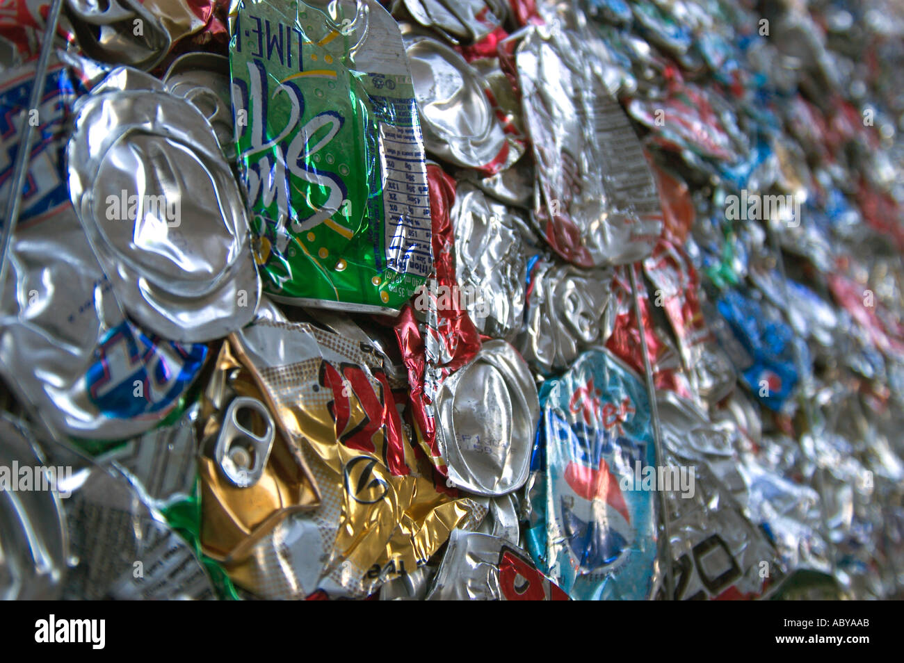 Piles of aluminum cans for recycling hi-res stock photography and ...