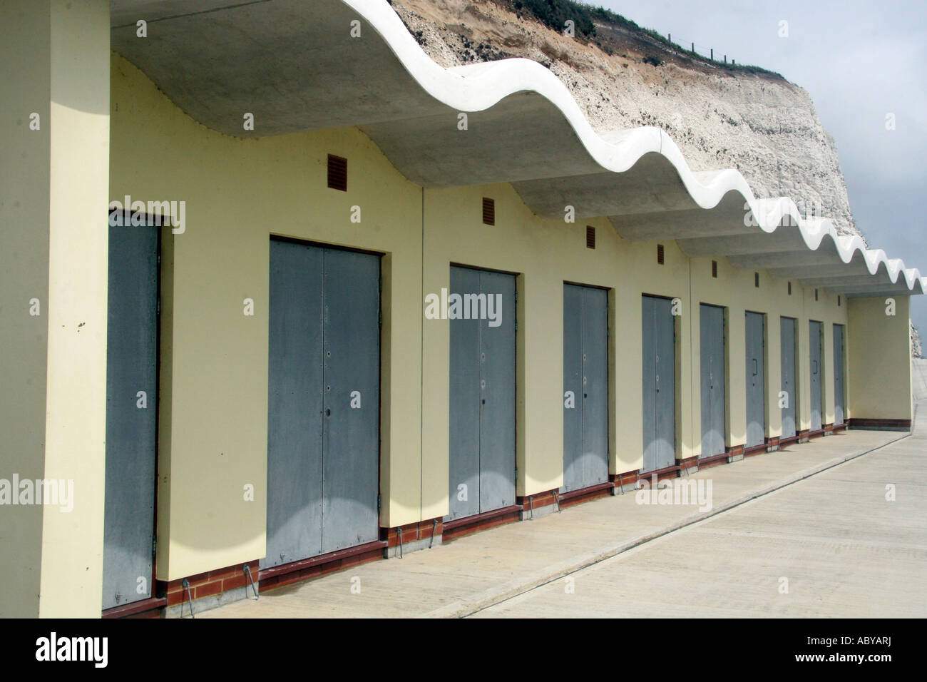 Bathing huts, Brighton seafront, UK Stock Photo - Alamy