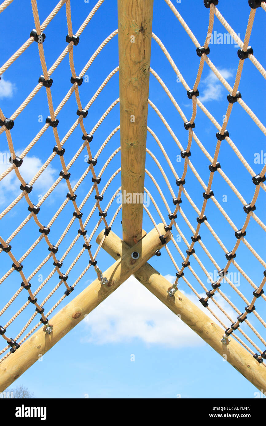 detail of a climbing frame Stock Photo - Alamy
