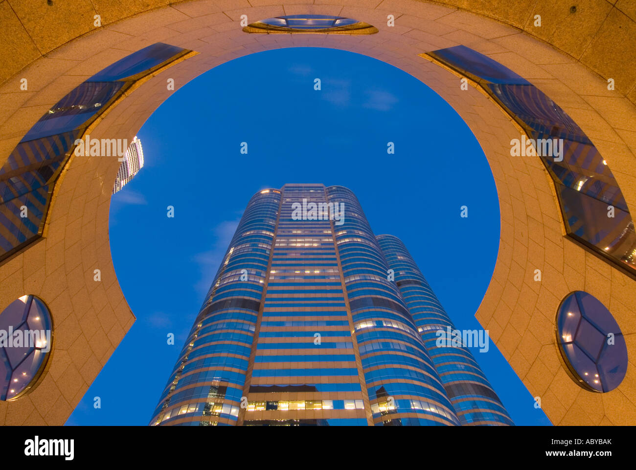 Exchange Square building Hong Kong Stock Photo - Alamy