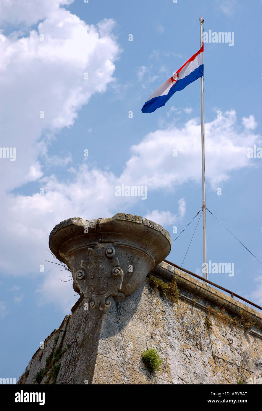 Venetian Fortress Citadel Pula Istria Croatia former ex Yugoslavia Pola ...
