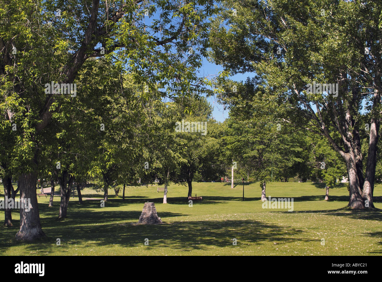 Fort George Park Prince George British Columbia Canada Stock Photo - Alamy