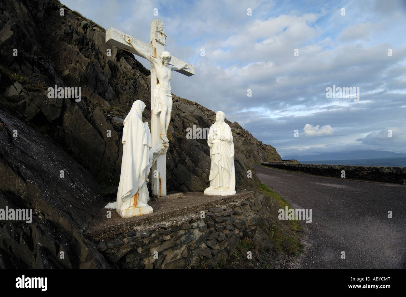 Calvary Scene Dingle Penninsula Co Kerry Ireland Stock Photo - Alamy