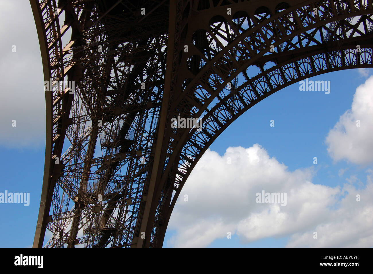 The eiffel tower legs hi-res stock photography and images - Alamy