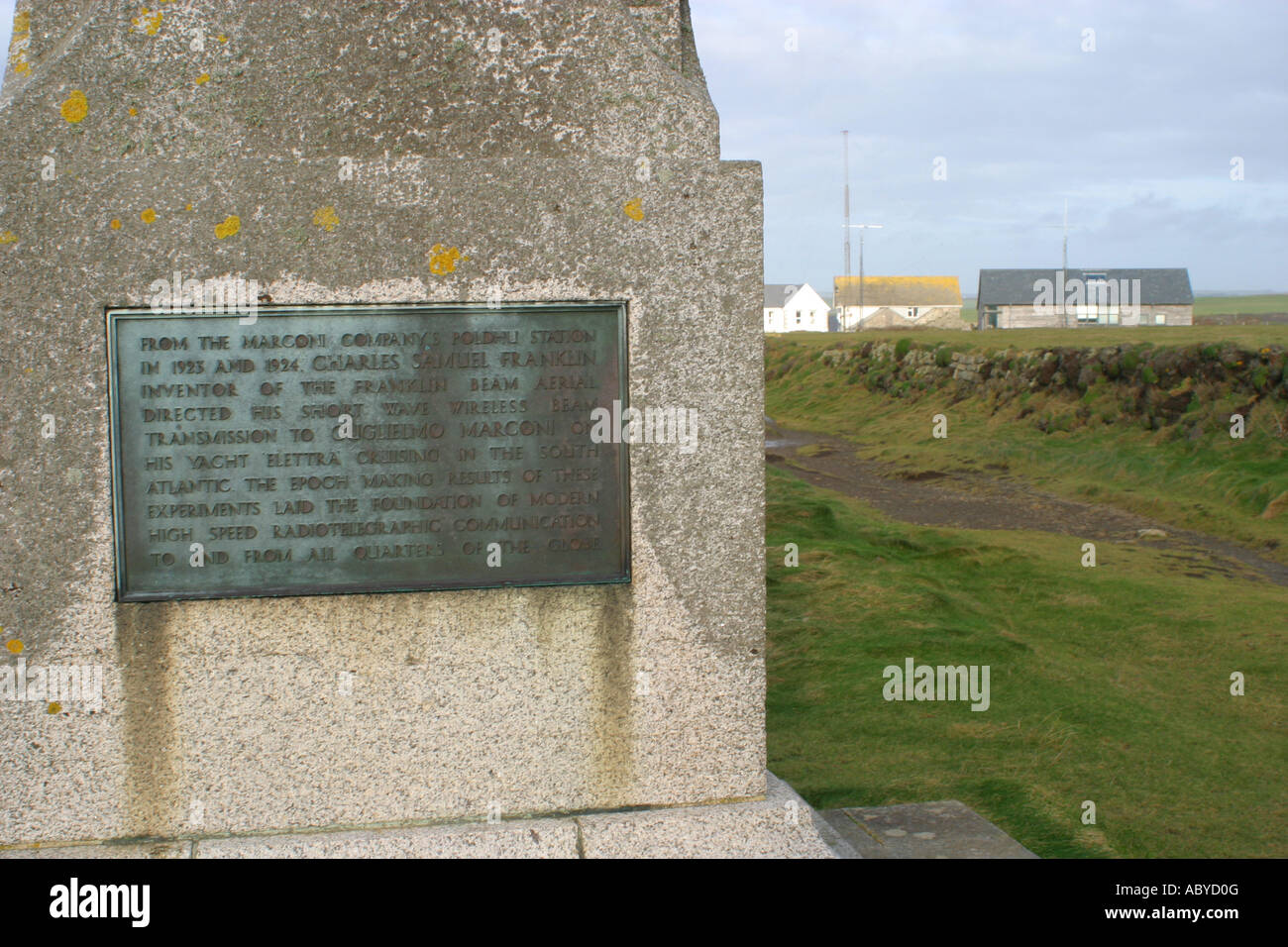 Poldhu marconi hi-res stock photography and images - Alamy