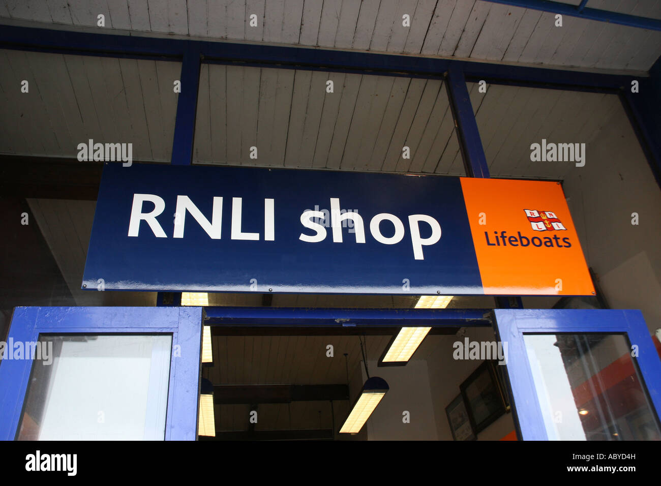 RNLI Shop Whitby North Yorkshire Stock Photo - Alamy