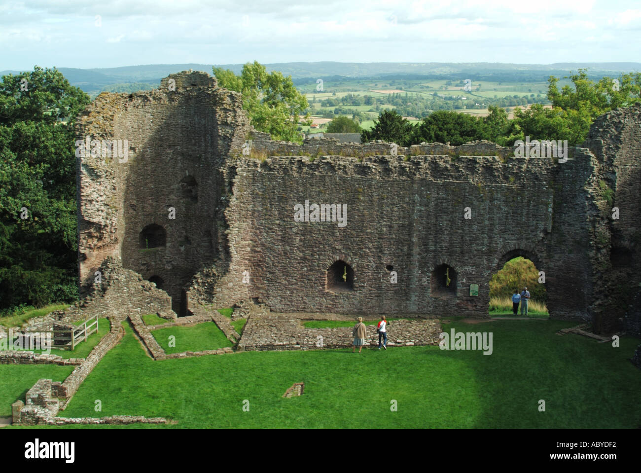 White castle wales hi-res stock photography and images - Alamy
