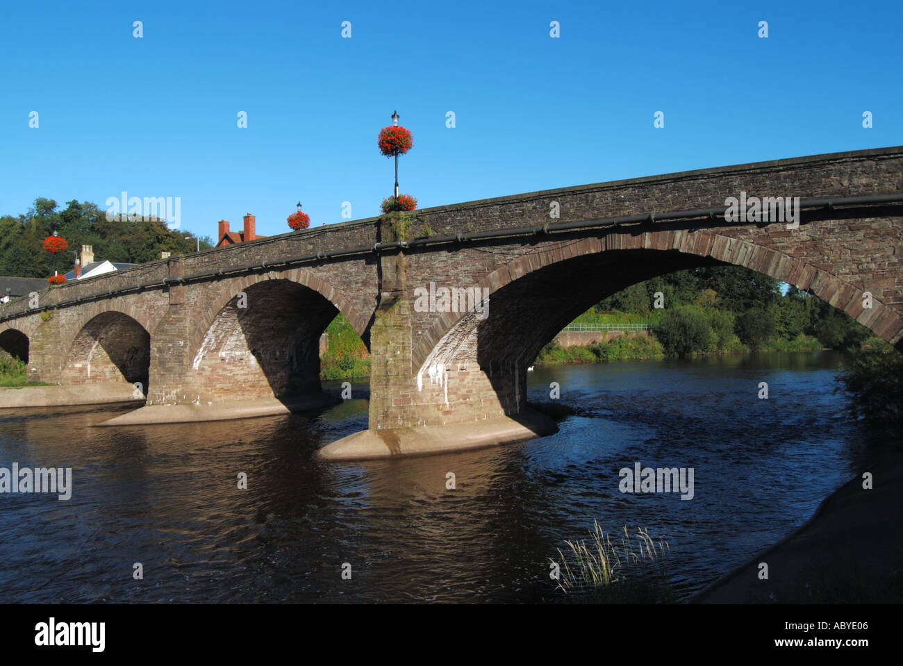 Bridge street usk monmouthshire wales hi-res stock photography and ...