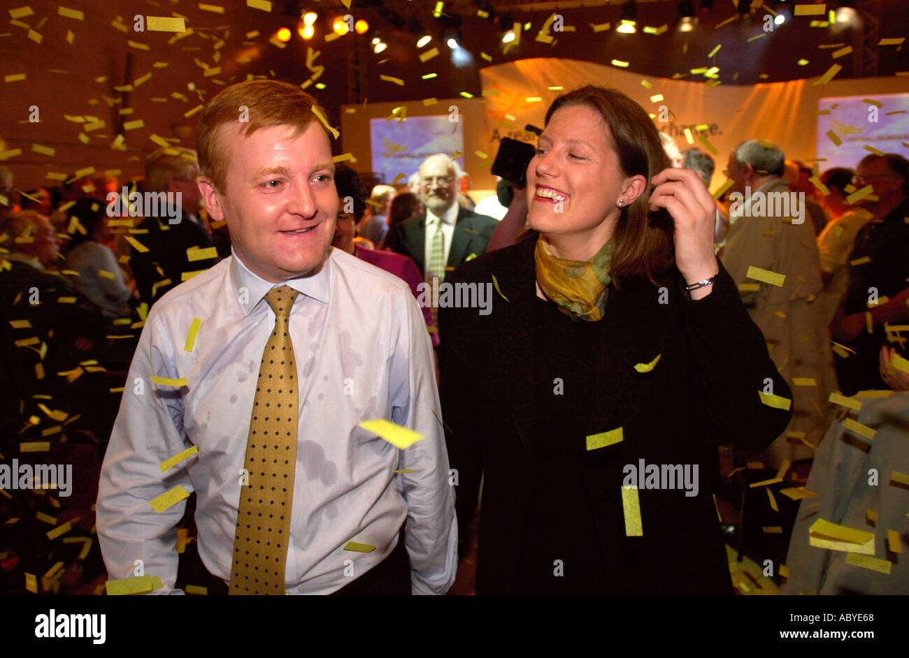 LIBERAL DEMOCRATIC RALLY AT COUNCIL HOUSE BRISTOL CHARLES KENNEDY Stock ...