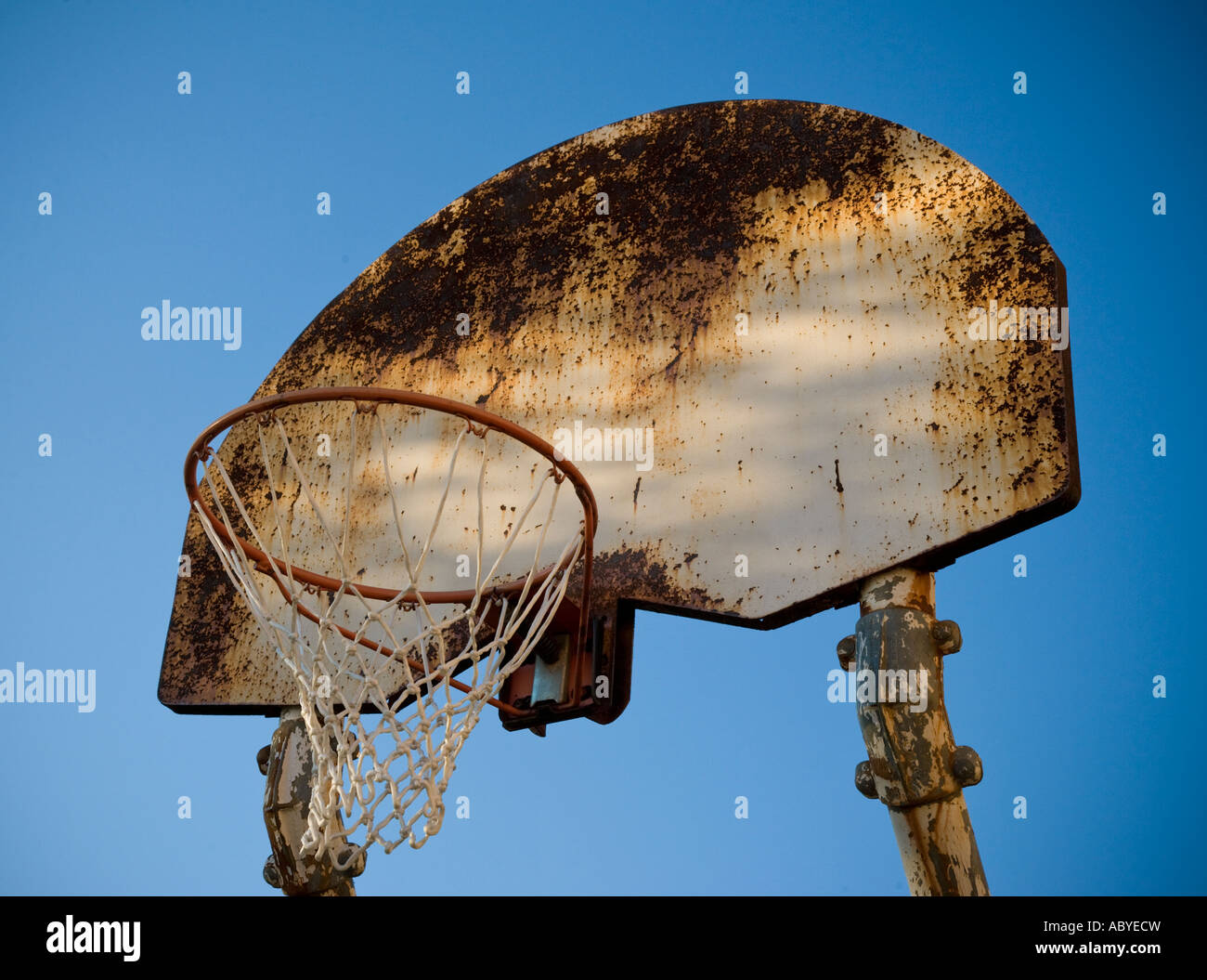 Rustic basket and backboard Stock Photo - Alamy
