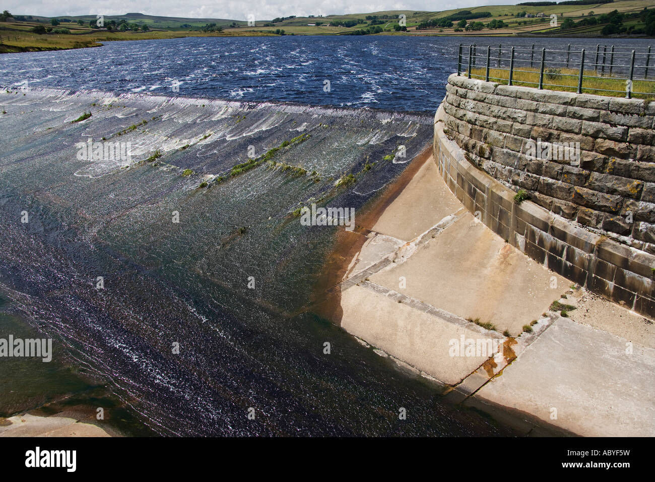 Hury reservoir. Teesdale, Yorkshire Stock Photo - Alamy