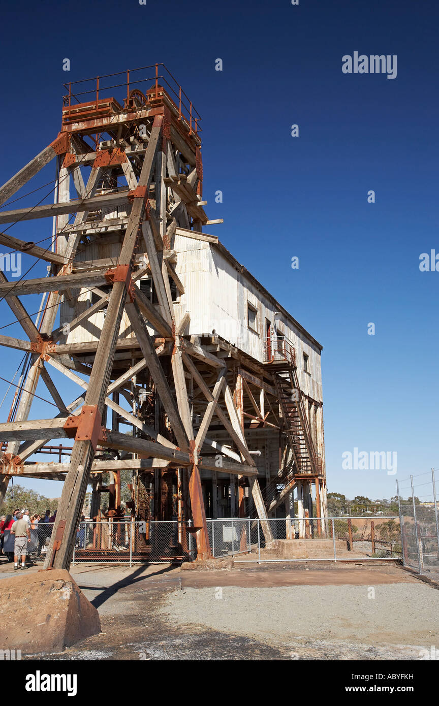 Mine mining broken hill new south wales australia australian outback hi ...