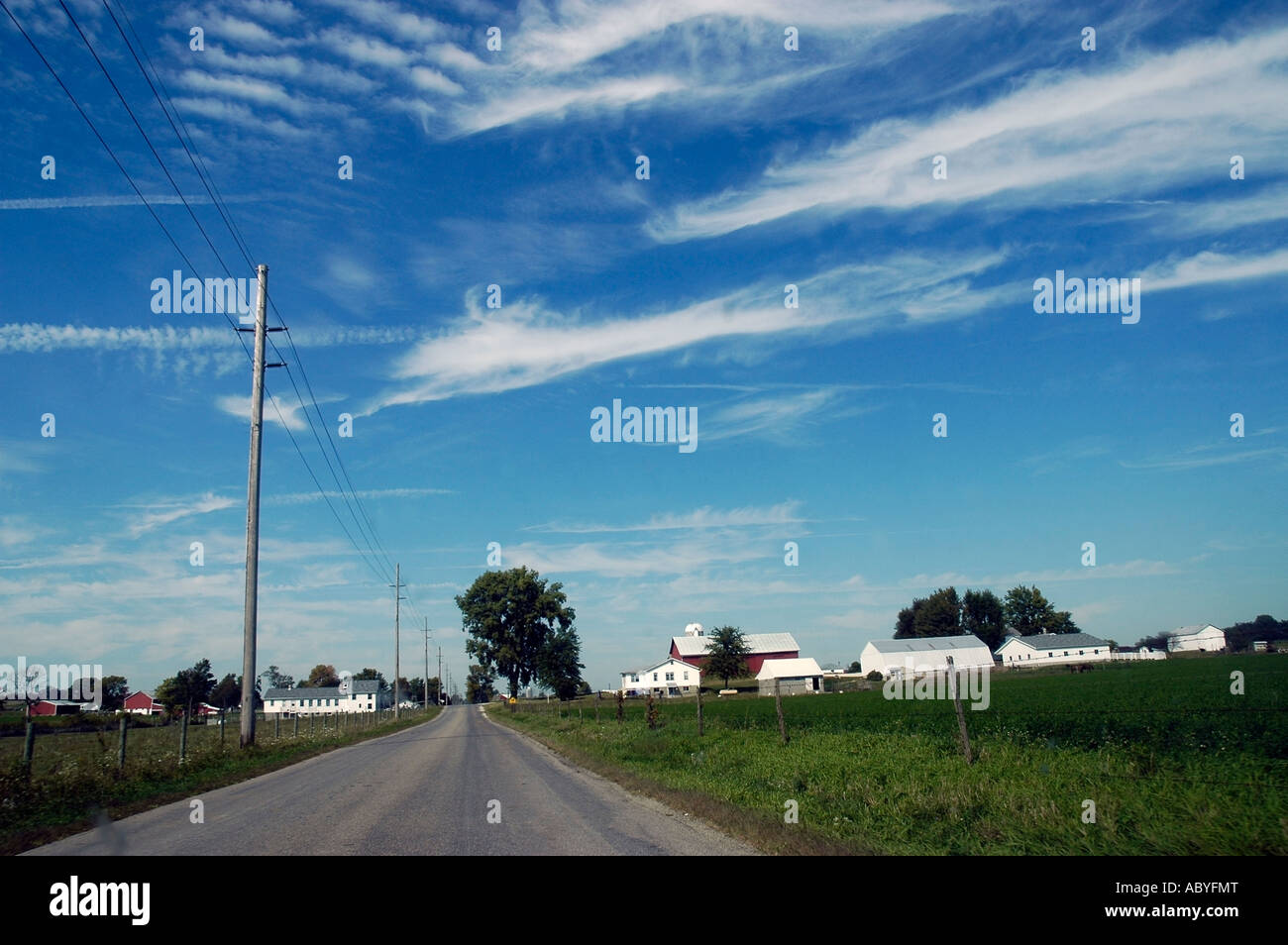 Agricultural field,Grazing land,North AmericaRoad,Amish,County,Pasture ...