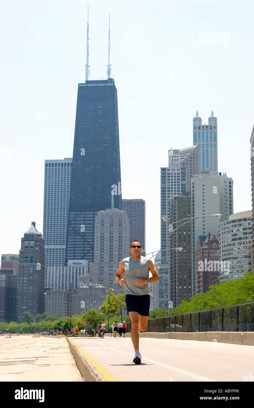 Chicago runners hi-res stock photography and images - Alamy